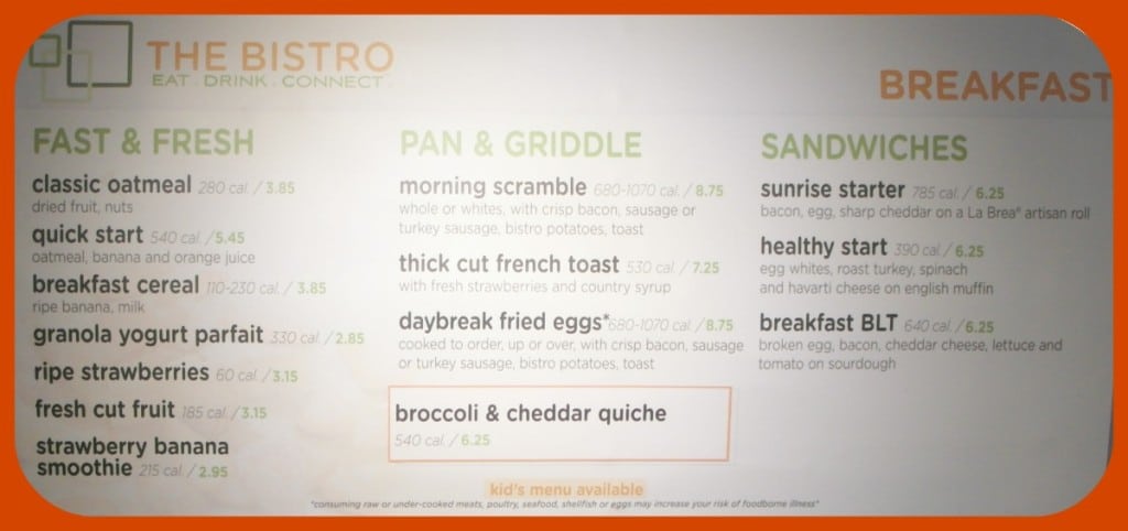 Enjoy a healthy hotel breakfast at the Bistro - Business Travel Life
