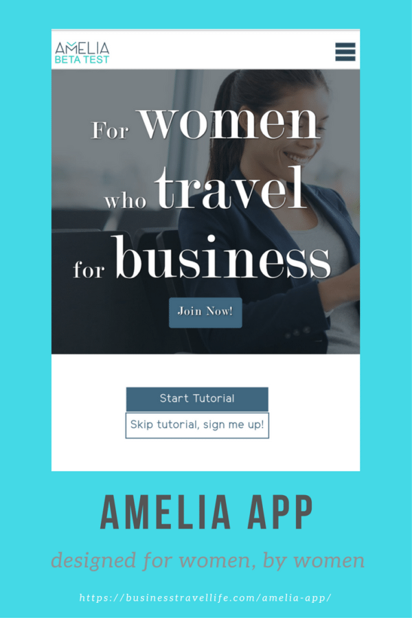 The Amelia App For Lady Road Warriors