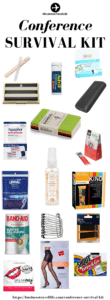 Packing Tips: What to Pack in Your Conference Survival Kit - Business ...