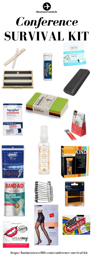 Packing Tips: What to Pack in Your Conference Survival Kit - Business ...