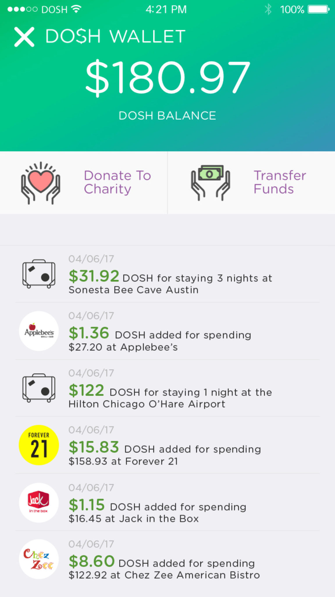 Get paid on the company dime by using the Dosh app - Business Travel Life